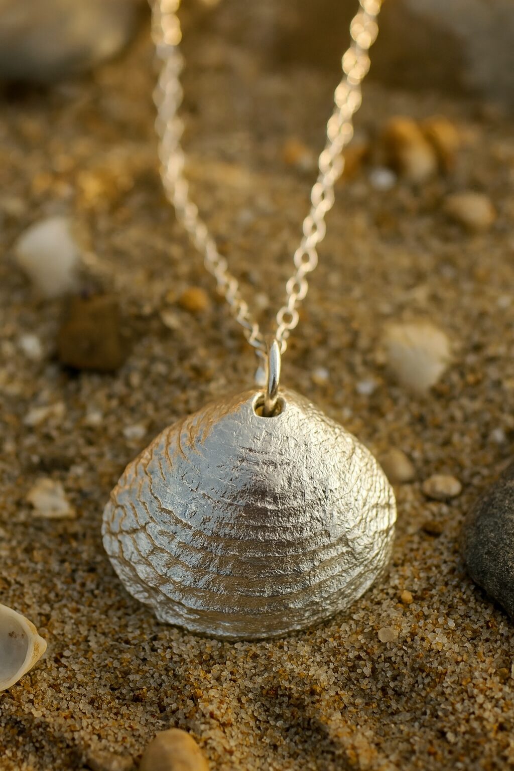 Venus Clam Shell Necklace - Shop Handmade Cornish Silver Jewellery ...